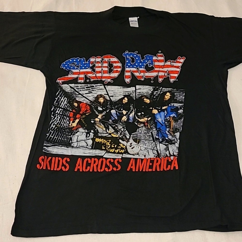 Vintage Skid Row Tour T-Shirt - Gem